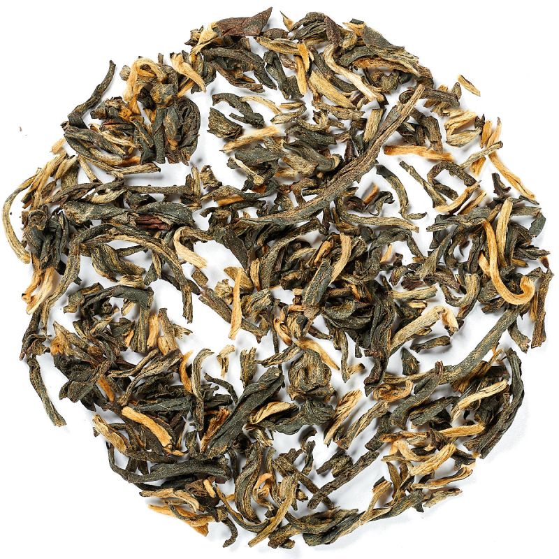 Fine beautiful yellow pointed tips- Yunnan black tea - Golden Tip